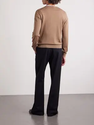 TOM FORD Fine-gauge Wool Crewneck Sweater