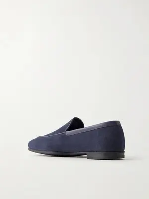 John Lobb Tyne Ii Suede Loafers