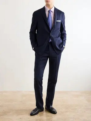 Kiton Virgin Wool Suit Jacket