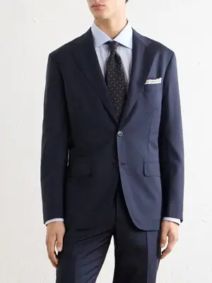 Brioni Plume Wool And Mohair-blend Suit Jacket