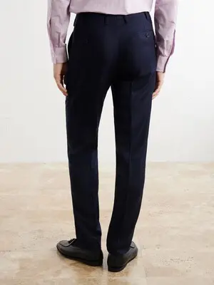 Kiton Straight-leg Virgin Wool Trousers