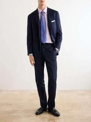 Kiton Straight-leg Virgin Wool Trousers