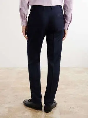 Kiton Straight-leg Virgin Wool Trousers
