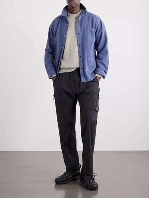 Stone Island Straight-leg Shell Trousers