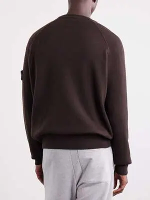 Stone Island Virgin Wool-blend Sweatshirt