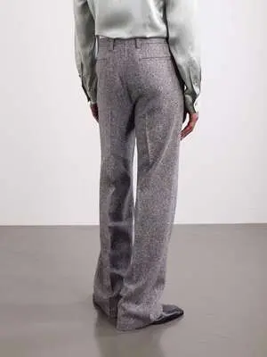 Dries Van Noten Panvel Straight-leg Wool-twill Trousers