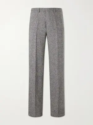 Dries Van Noten Panvel Wool-twill Trousers - Gray