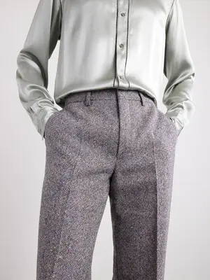 Dries Van Noten Panvel Wool-twill Trousers