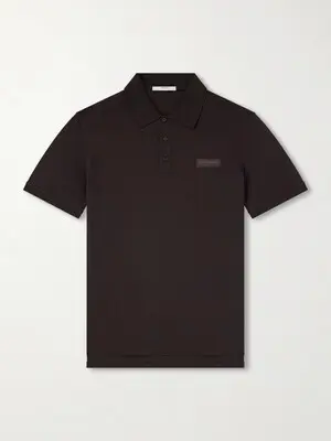 Givenchy Logo-appliquéd Cotton-piquéd Polo Shirt