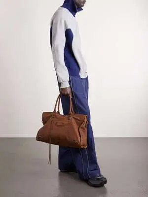 Balenciaga Le City Large Leather Tote Bag
