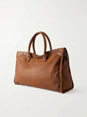 Balenciaga Le City Large Leather Tote Bag