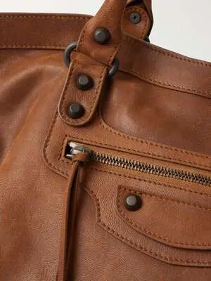 Balenciaga Le City Large Leather Tote Bag