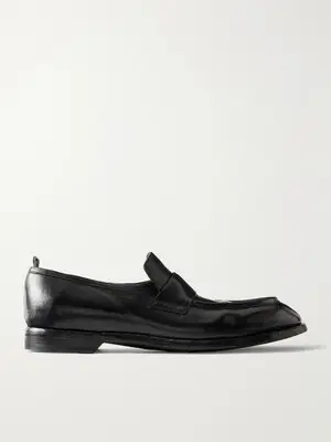 Officine Creative Sound 010 Leather Loafers - Black