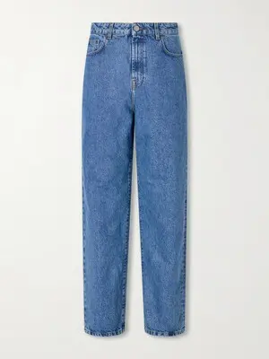 RÓHE Bruun Wide-leg Jeans - Blue