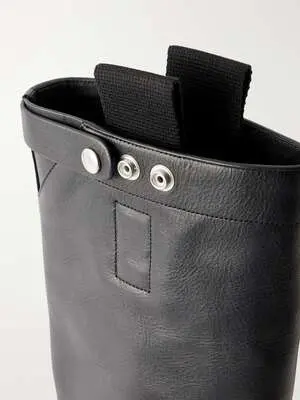 Rick Owens Leather Knee-high Boots