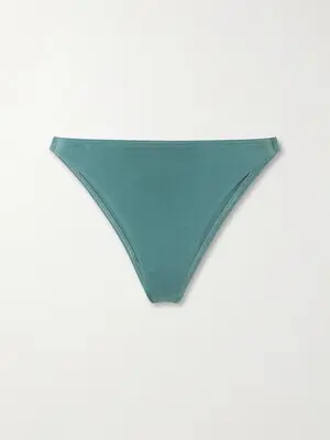 ERES Lou Lou Audacious Embellished Bikini Briefs - Green
