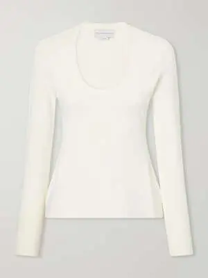 Stella McCartney Jersey T-shirt - Cream