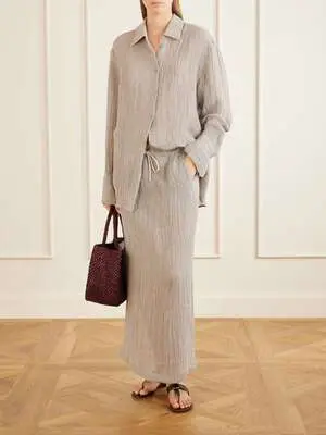 KALLMEYER Mollie Linen-blend Shirt