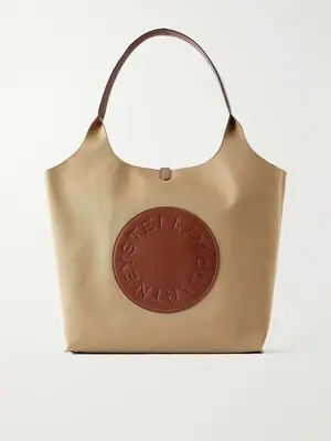 Stella McCartney Logo-embossed Reversible Tote
