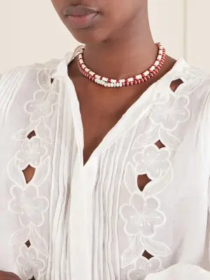 ROXANNE ASSOULIN Paprika Set Of Two Beaded Necklaces