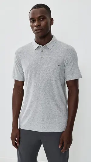 Vuori Ace Polo - Light Grey