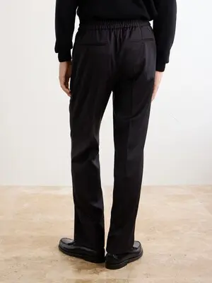 Brioni Asolo Wool Drawstring Trousers