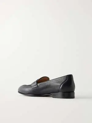 Brioni Leather Penny Loafers