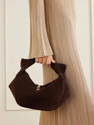 Gabriela Hearst Antonia Suede Shoulder Bag