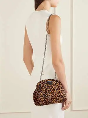 Stella McCartney Falabella Velvet Clutch