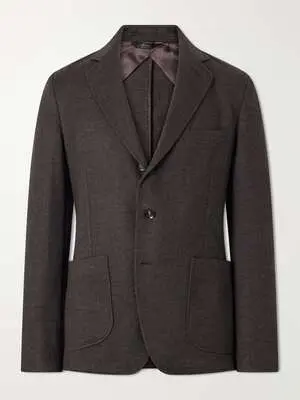 Brioni Houndstooth Cashmere Blazer