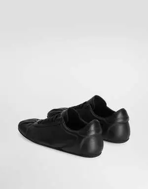 Dolce & Gabbana Soft Ballet Sneakers In Calfskin