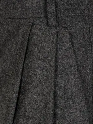 Emporio Armani Wool Checked Trousers