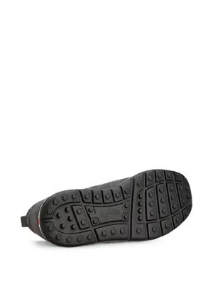 TOD'S Leather And Knit Sneakers