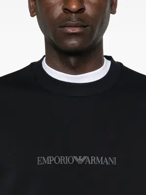 Emporio Armani Logo Cotton Sweatshirt