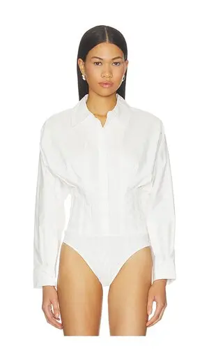 Simkhai Cleriys Dolman Sleeve Bodysuit