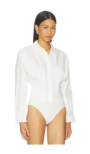 Simkhai Cleriys Dolman Sleeve Bodysuit