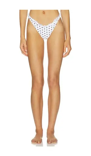 VDM Billie Reversible Bikini Bottom In Multi - Coco