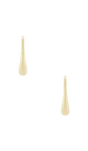 Shashi Mia French Hook Earring In Metallic