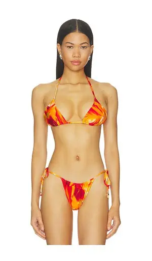 VDM Blair Reversible Top In Multi - Sunburst