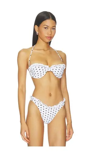 VDM Polly Reversible Underwire Top In Multi