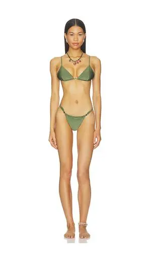 BANANHOT Emi-lynn Bikini Bottom In Olive