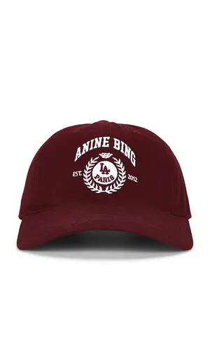 ANINE BING Baseball Cap - Fig
