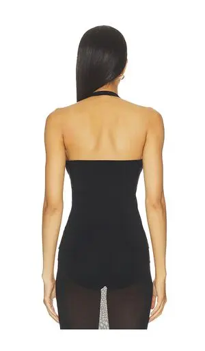 BARELOOM Halter Neck Ribbed Tank