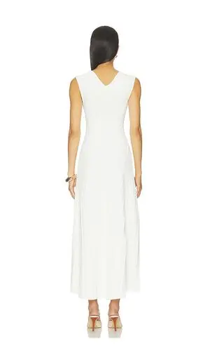 Cult Gaia Maia Ribbed Ponte Midi Dress