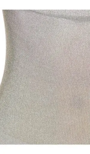 GUIZIO Elsie Cowl Neck Maxi Dress - Silver