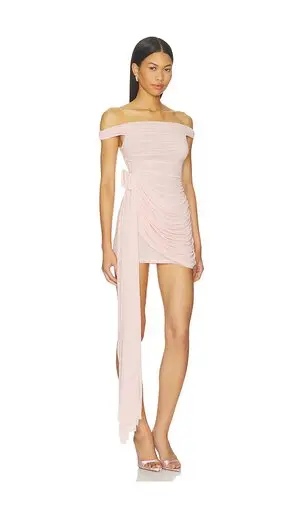 MAYGEL CORONEL Canto Mini Dress In Pink