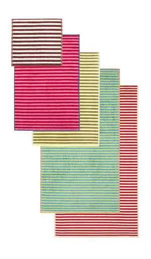 DUSEN DUSEN Set Of 5 Stripe Towels