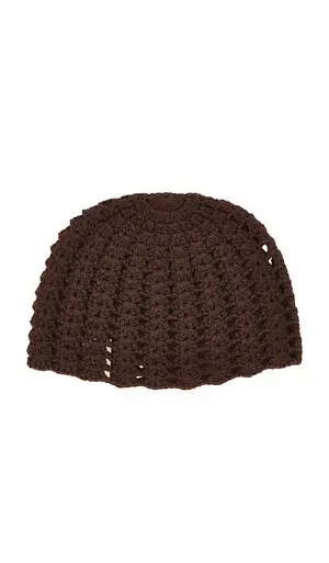 Lack Of Color Crochet Hat