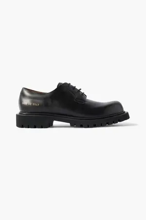 COMMON PROJECTS Leather Derby Shoes - Black