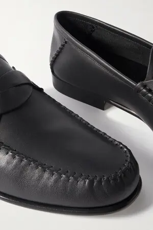 TOM FORD Ripley Leather Loafers